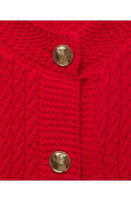 Mango Chunky Cable Stitch Sweater Vest