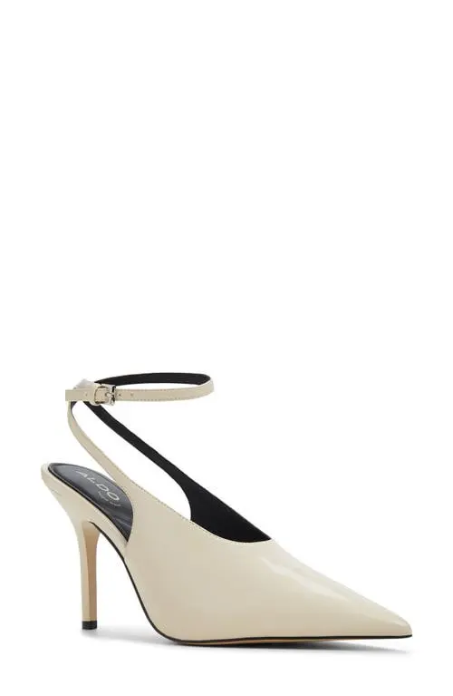 Aldo Lisandre Pointed Toe Pumps - Light Beige