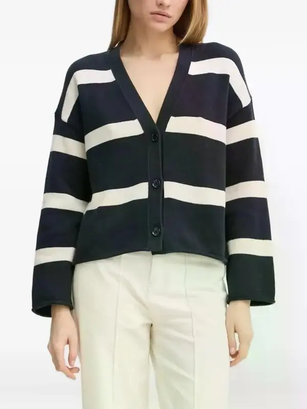 Marc O'polo Striped Cardigan