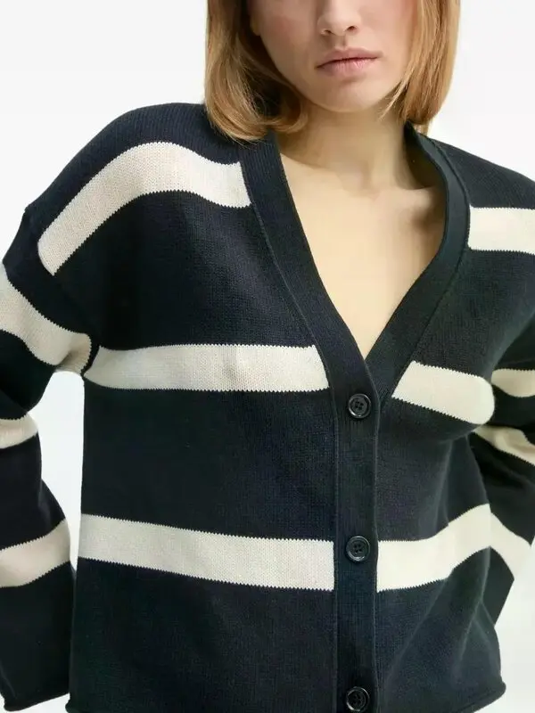 Marc O'polo Striped Cardigan