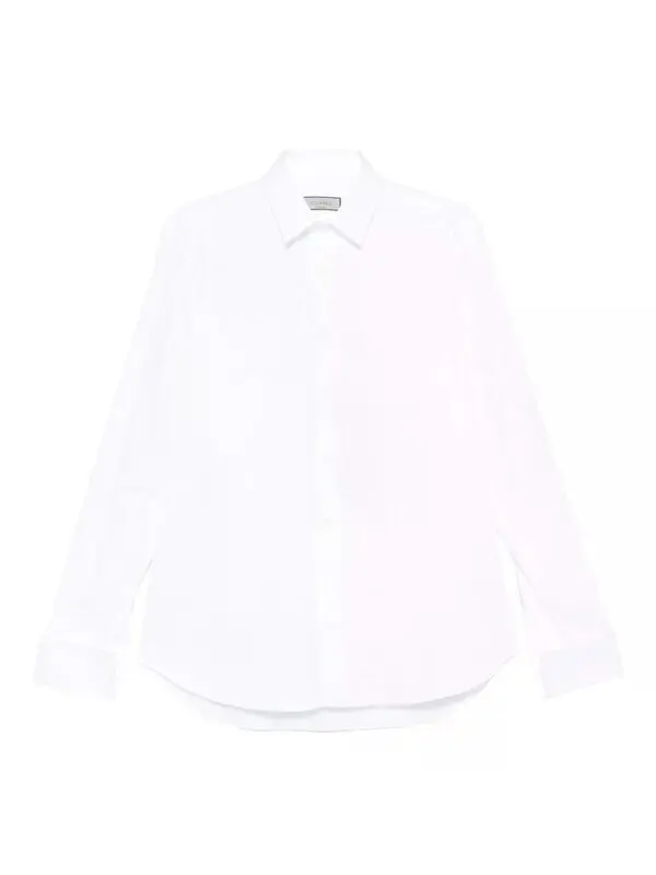 Canali Double-cuff Cotton Shirt