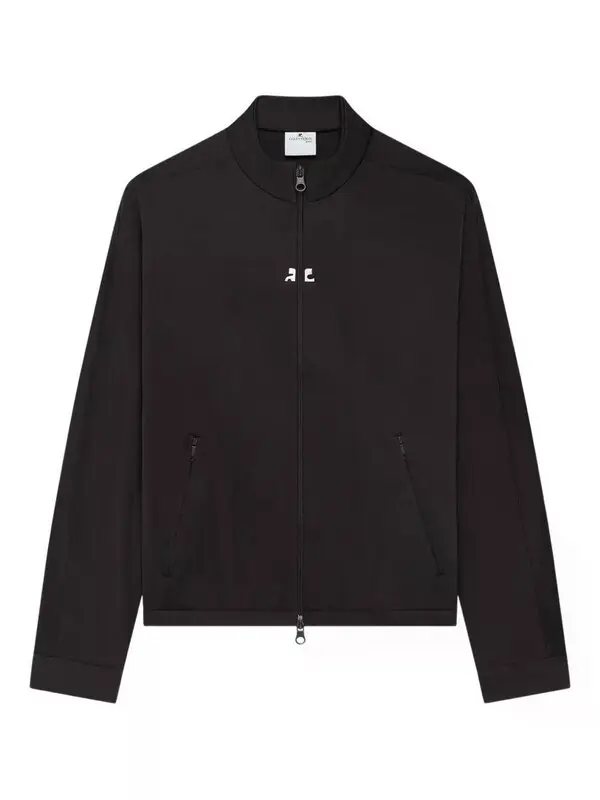 COURREGES Ac-logo Track Jacket - Black