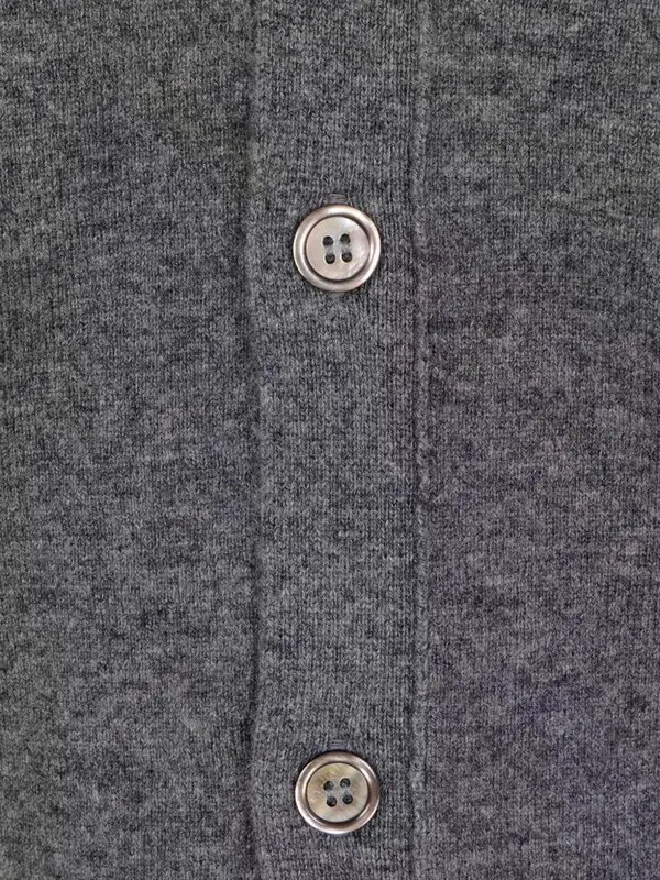 Comme Des Garçons Button-front Wool Cardigan