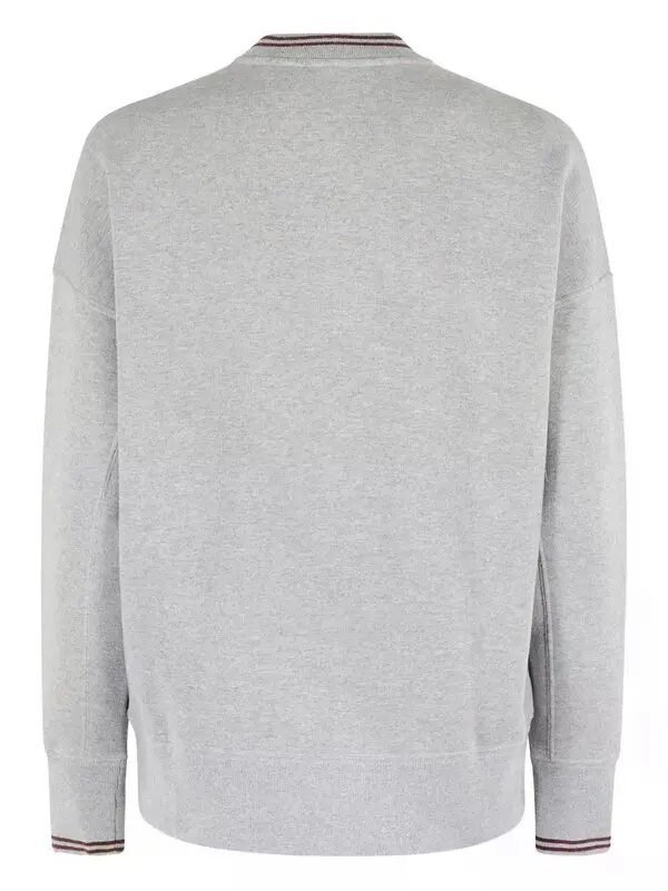 AUTRY Embroidered Logo Crew Neck Sweatshirt