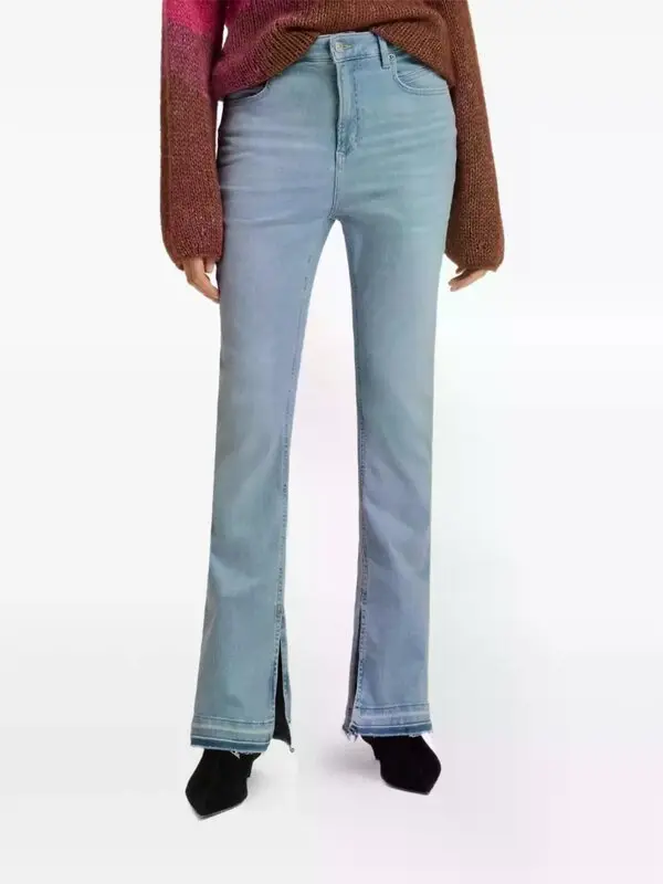 BOSS Split-hem Flared Trousers