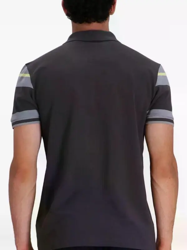 BOSS Striped-detail Polo Shirt