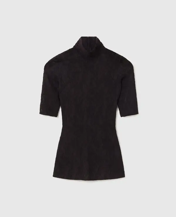Stella McCartney Turtleneck Lace Top