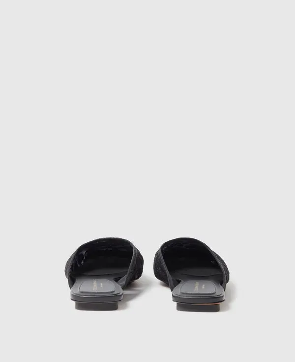 Stella McCartney Square-toe Lace Mules