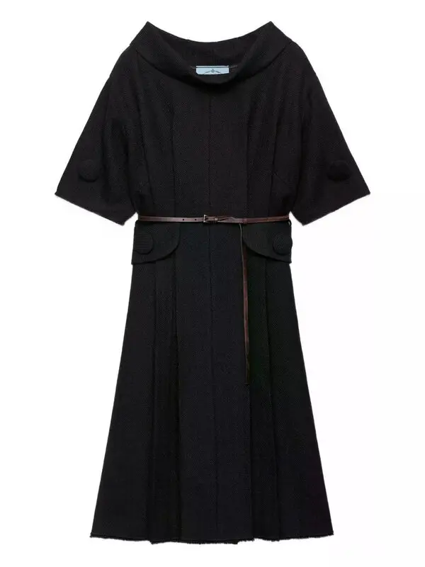 Prada Short-sleeve Mini Dress