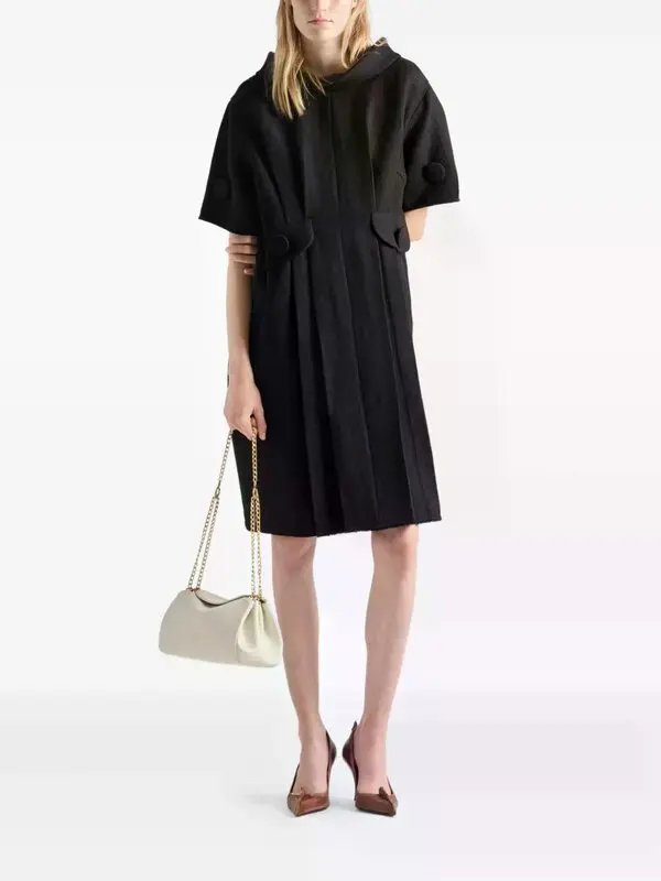 Prada Short-sleeve Mini Dress