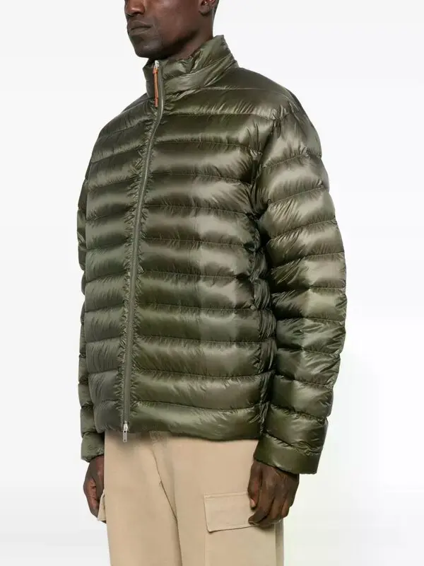 JIL SANDER Quilted Puffer Jacket - Green