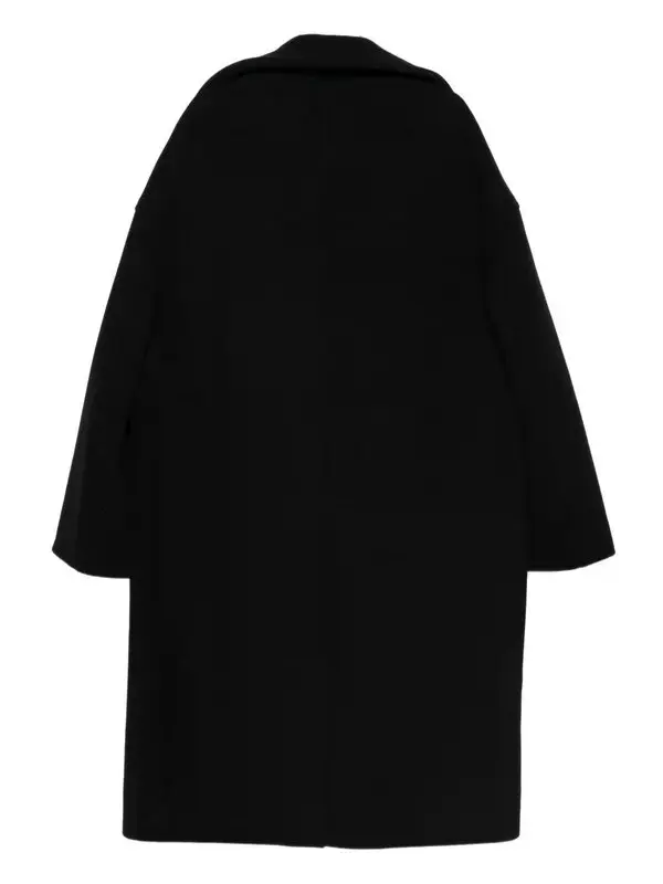 Rick Owens Button-fastening Long-sleeve Coat
