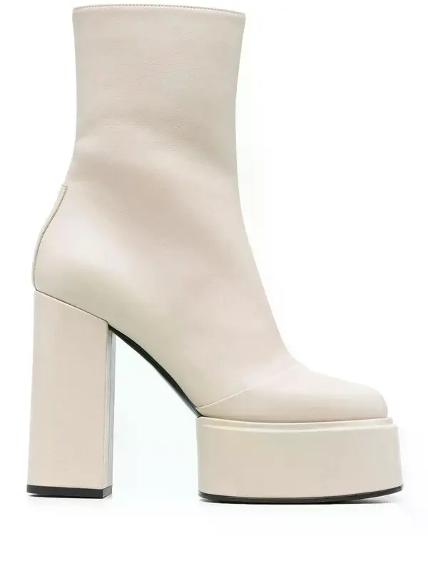 3JUIN Platform Ankle Boots