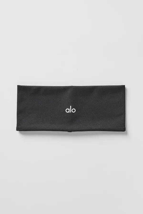 Alo Yoga Softsculpt Wide Headband - Black
