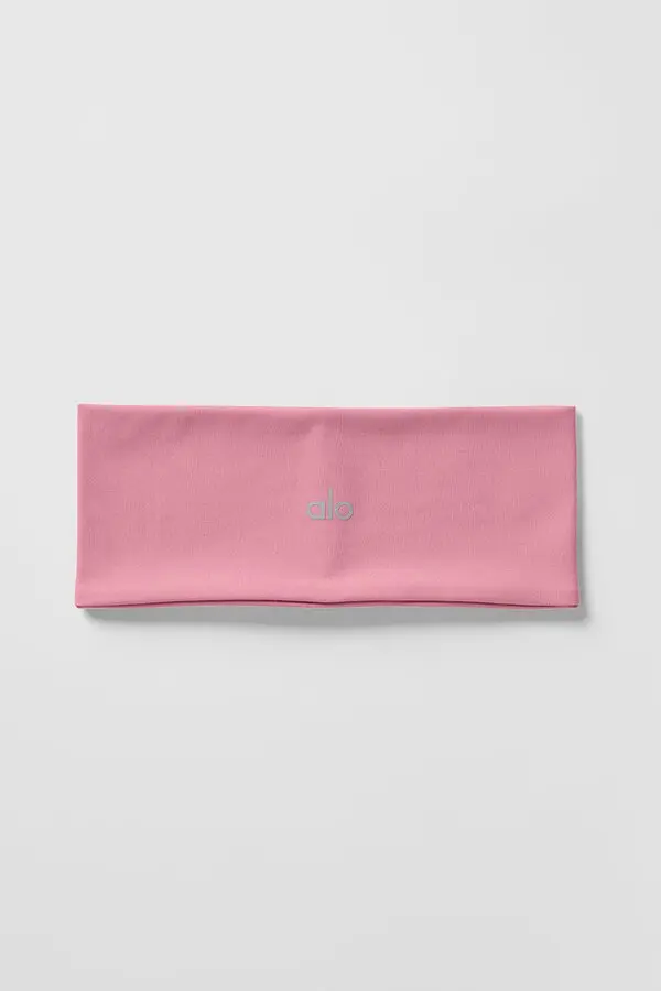 Alo Yoga Softsculpt Wide Headband - Pink Wild Rose