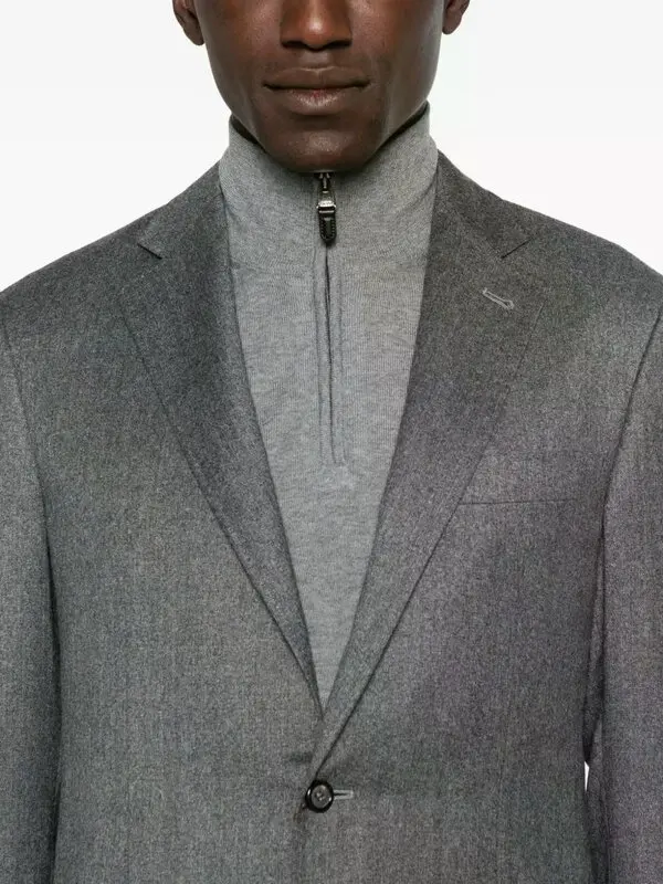 Canali Two-button Blazer - Grey