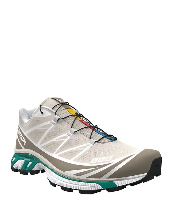 SALOMON Xt-6 Running Sneakers - Rainy Day/chinchilla/dynasty Green
