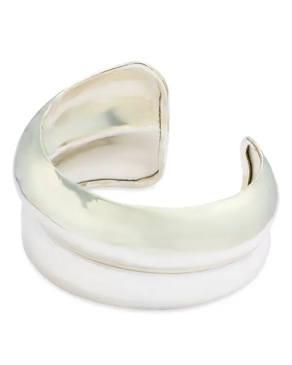 Shashi Double Dome Cuff Bracelet - Gold