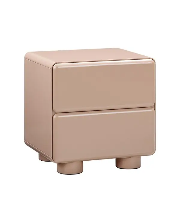 TOV FURNITURE Tammy 2-drawer Nightstand - Taupe