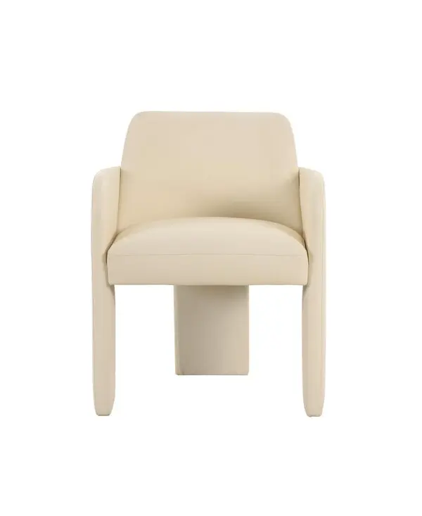 TOV FURNITURE Leo Performance Faux Leather Dining Chair