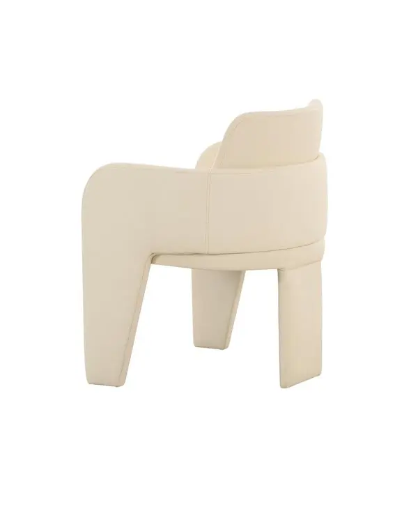 TOV FURNITURE Leo Performance Faux Leather Dining Chair