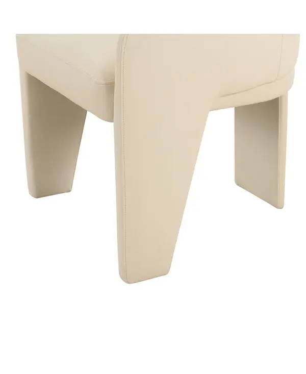 TOV FURNITURE Leo Performance Faux Leather Dining Chair