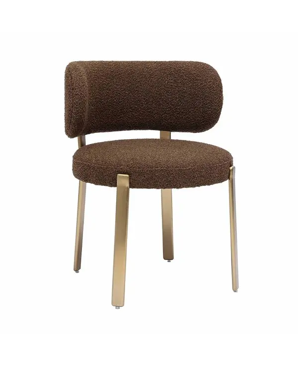 TOV FURNITURE Margaret Dining Chair - Dark Brown