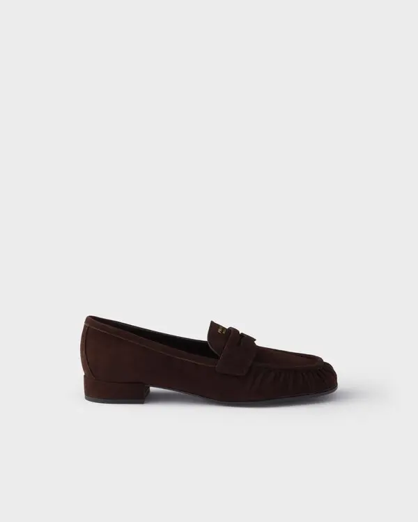 Prada Suede Loafers