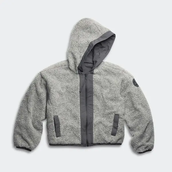 Canada Goose Alberni Reversible Fleece Bomber - Stratus Grey/anchor Grey