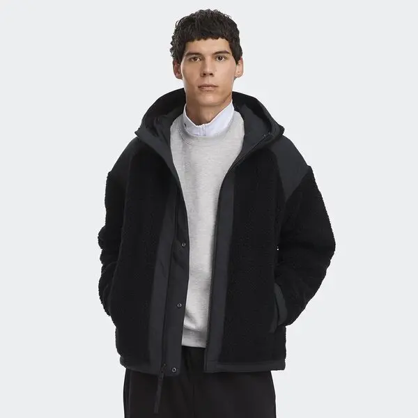 Canada Goose Alberni Reversible Fleece Bomber - Black/black