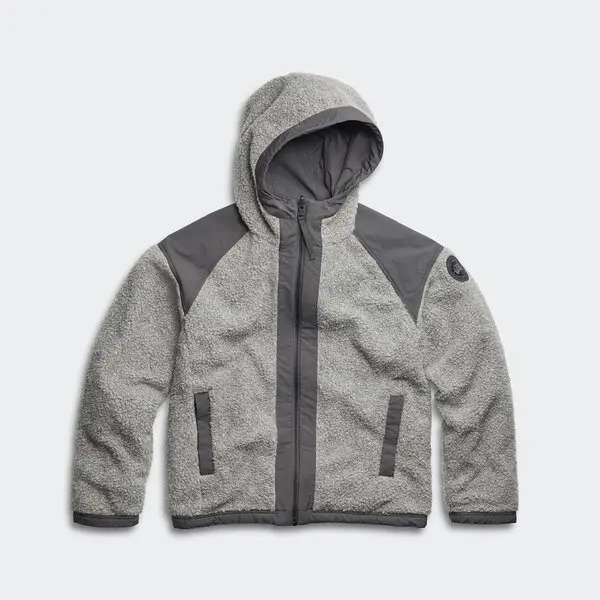 Canada Goose Alberni Reversible Fleece Bomber - Stratus Grey/anchor Grey