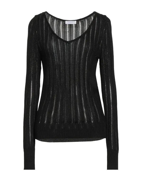 Majestic Filatures Knitted V-neck Sweater
