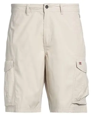NAPAPIJRI Cotton Cargo Shorts - Beige