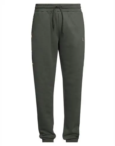 EA7 Pants Military Size Cotton, Polyester - Green