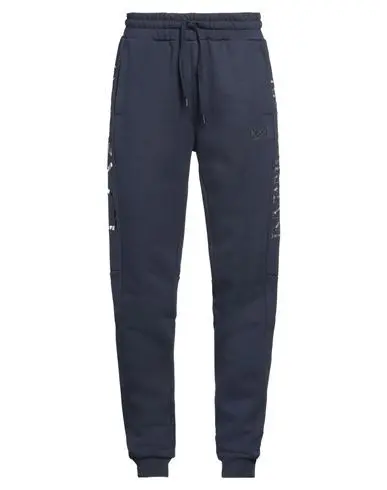 EA7 Pants Military Size Cotton, Polyester - Navy