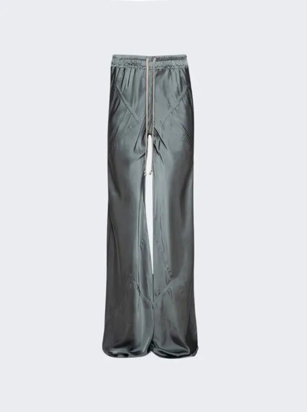 Rick Owens Drawstring Bias Pants - Blue