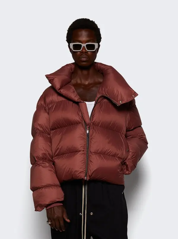 Rick Owens Quilted Nylon Jacket - Red