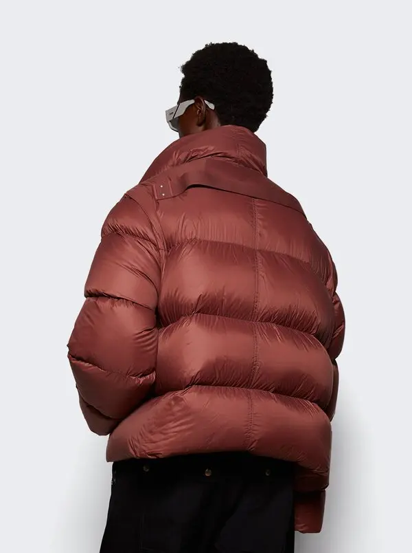 Rick Owens Padded Turtle Jacket - Red