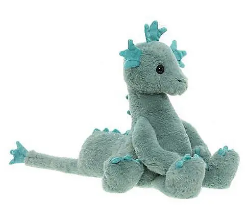 CHARLIE BEARS Nessie Loch Ness Monster Seaweed Green - One-color
