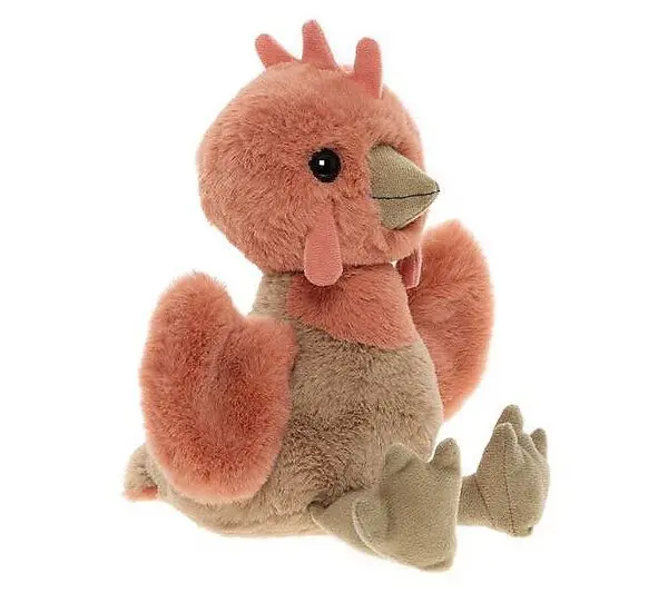 CHARLIE BEARS Soft Plush Clucky Chicken In Marmalade - One-color