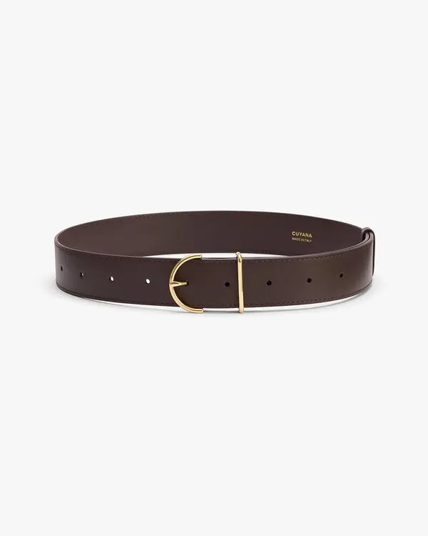 Cuyana Leather Belt - Toffee