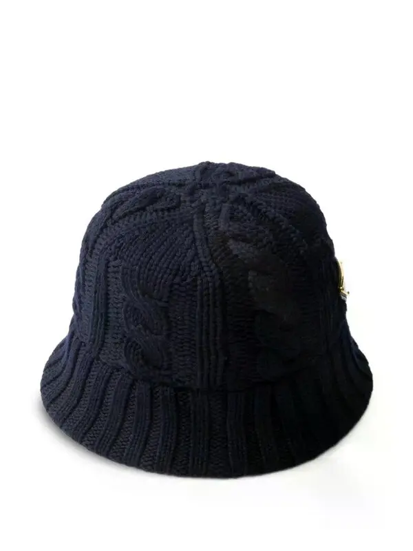 Prada Wool Bucket Hat - Blue