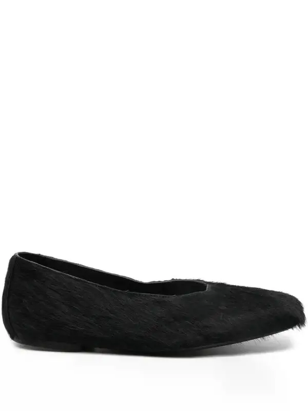 Rick Owens Leather Ballet Flats