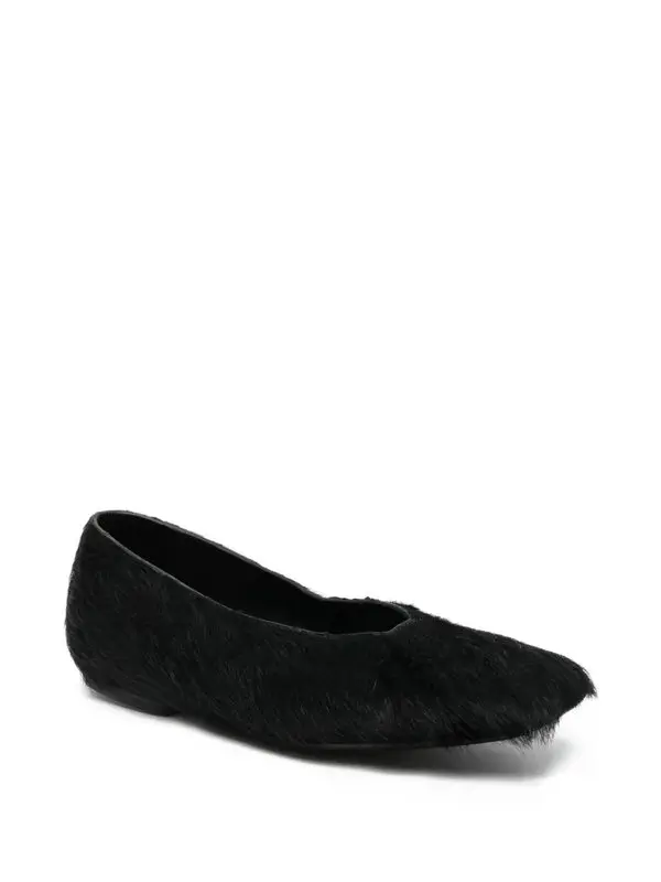 Rick Owens Leather Ballet Flats