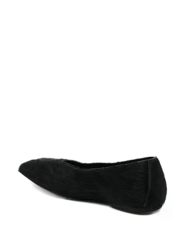Rick Owens Leather Ballet Flats
