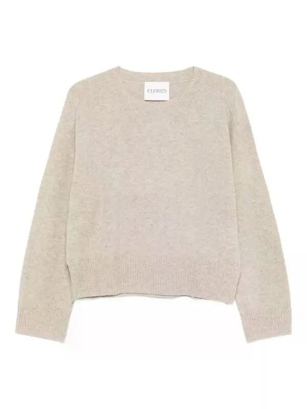 Closed Crew-neck Wool Sweater - Neutrals