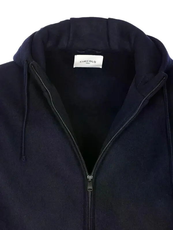 CIRCOLO 1901 Zip-front Hoodie