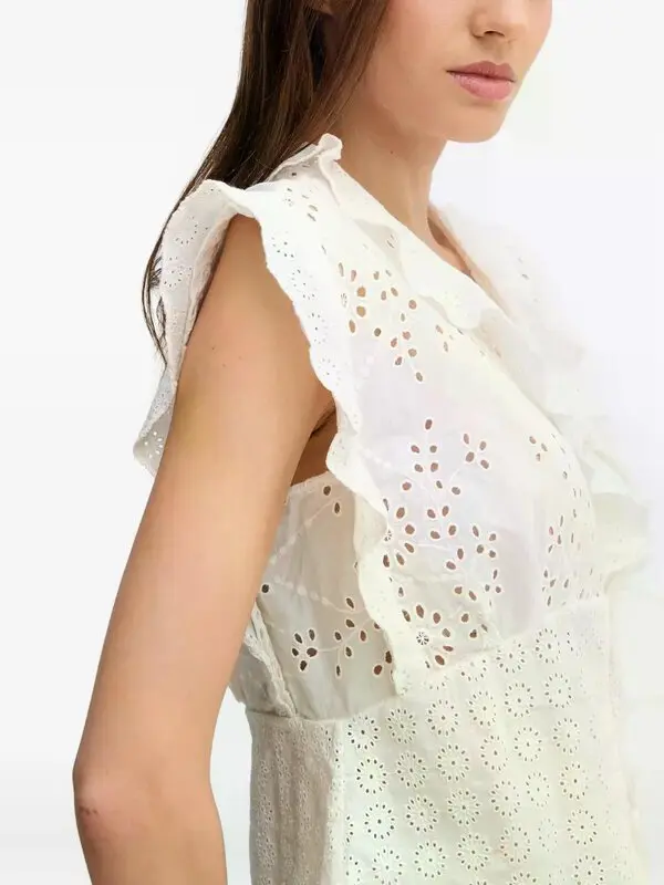 PEDRO DEL HIERRO Ruffle-detail Top