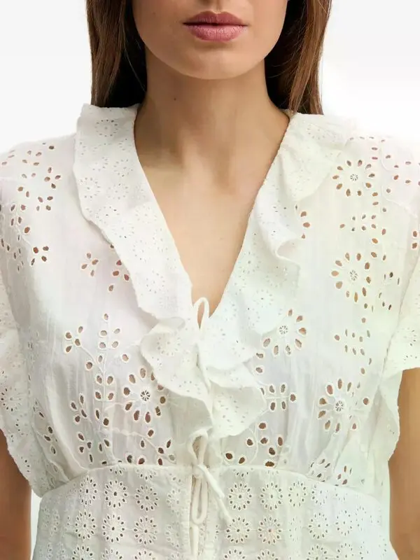 PEDRO DEL HIERRO Ruffle-detail Top