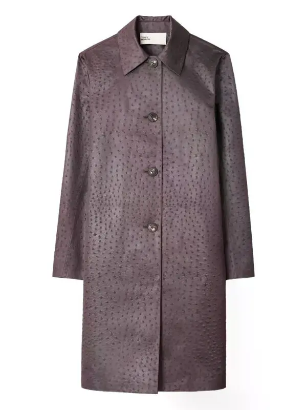Tory Burch Textured Car Coat